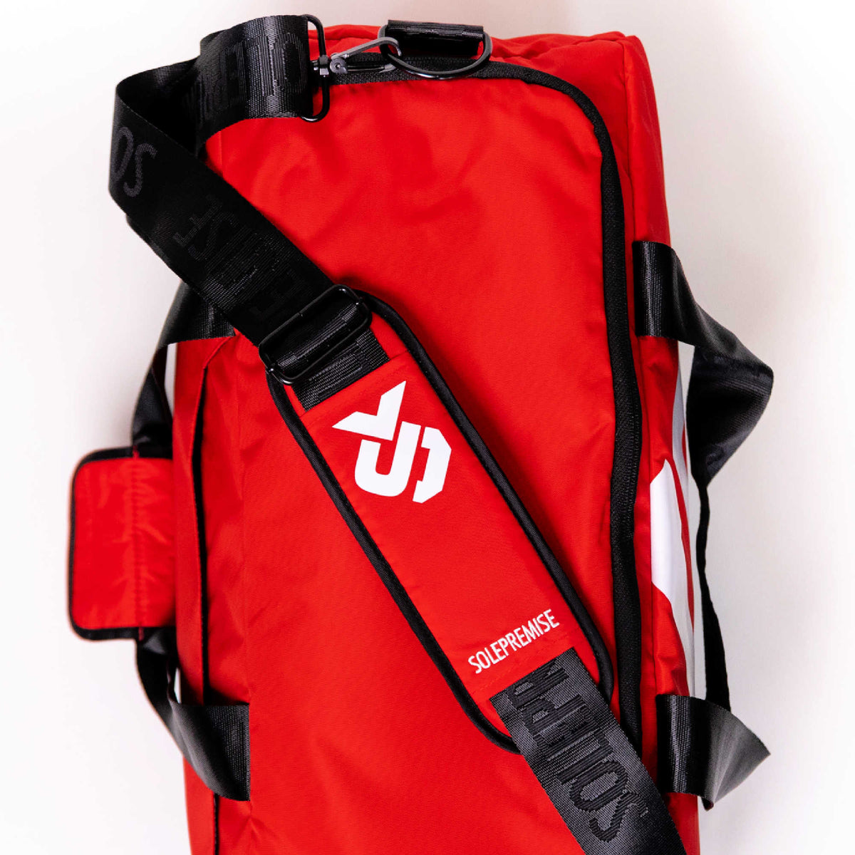 Red Sneaker Duffle Bag - Customizable Athletic Shoe Bag