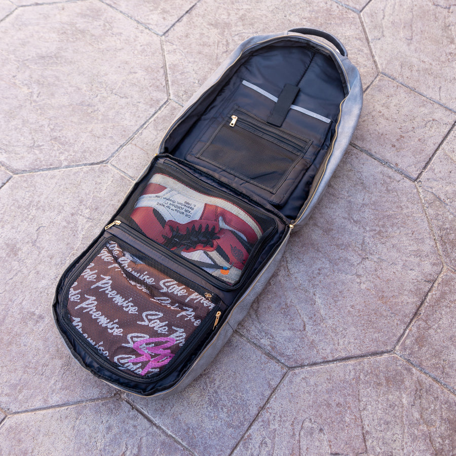Sneaker Travel Bag - Carry On Backpack for Shoes and Clothes